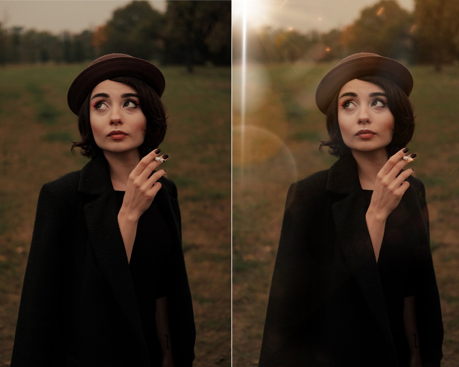 Lens Flare Overlays Sunlight Overlays Sun Overlays Flare - Etsy