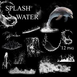 Dolphins Overlay Photoshop, Photo Composite, Digital Dolphin PNG ...