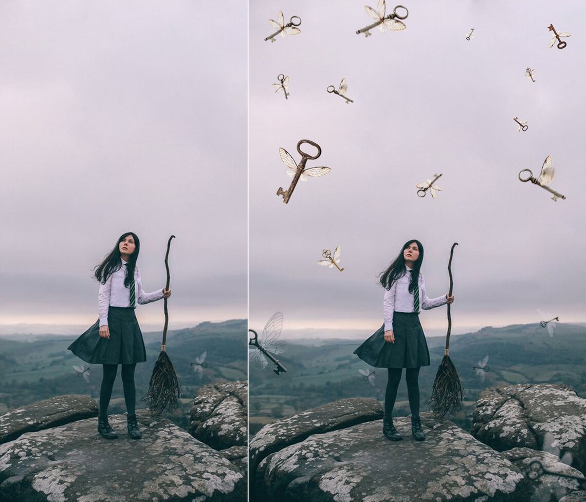 Wizard Flying Keys, Winged Keys Png, Wizard Movie Flying Keys, Magical ...