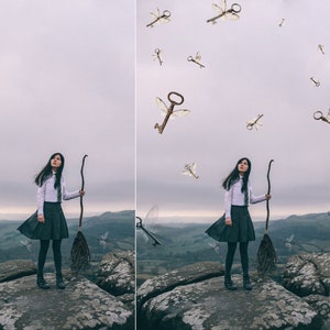 Wizard Flying Keys, Winged Keys Png, Wizard Movie Flying Keys, Magical ...