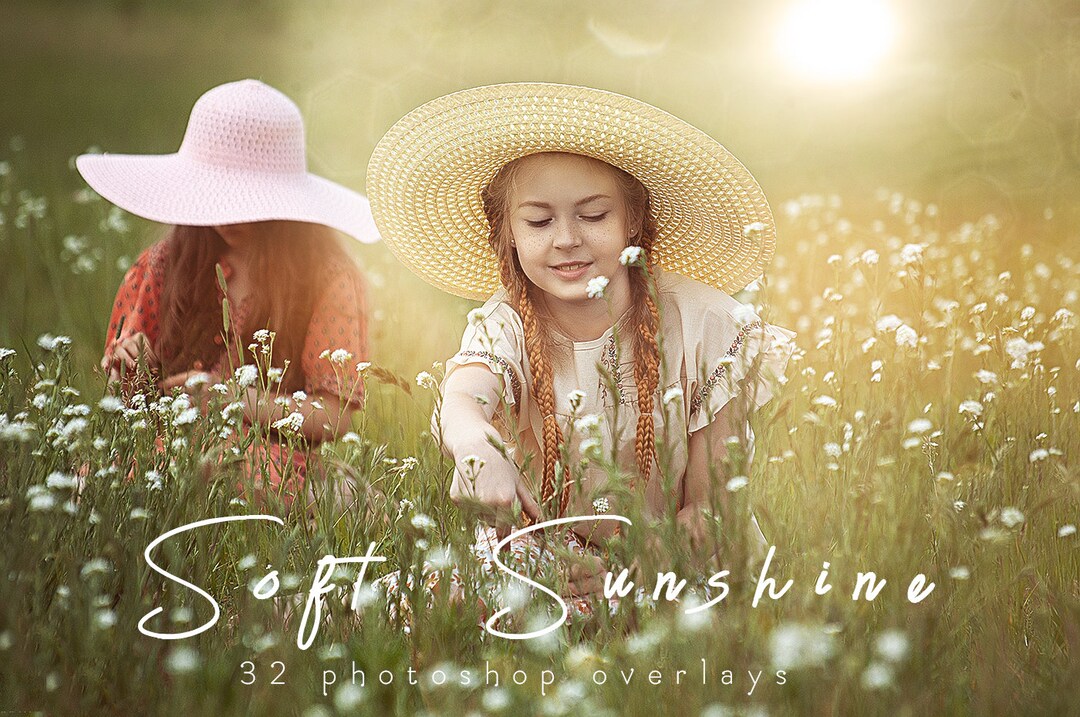 Soft Sunshine Photography Overlays, Sun Overlays, Sunshine Png ...