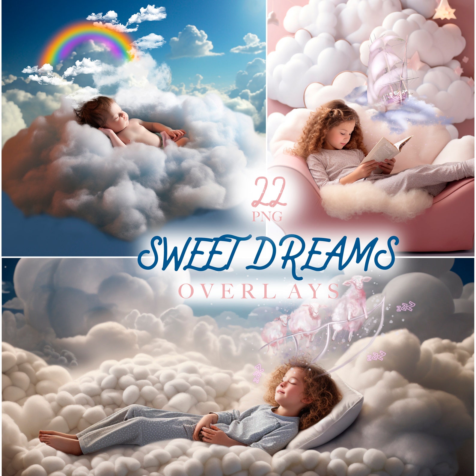 Sweet Dream Overlays, Magic Overlay, Fantasy Png, Mystically Digital ...