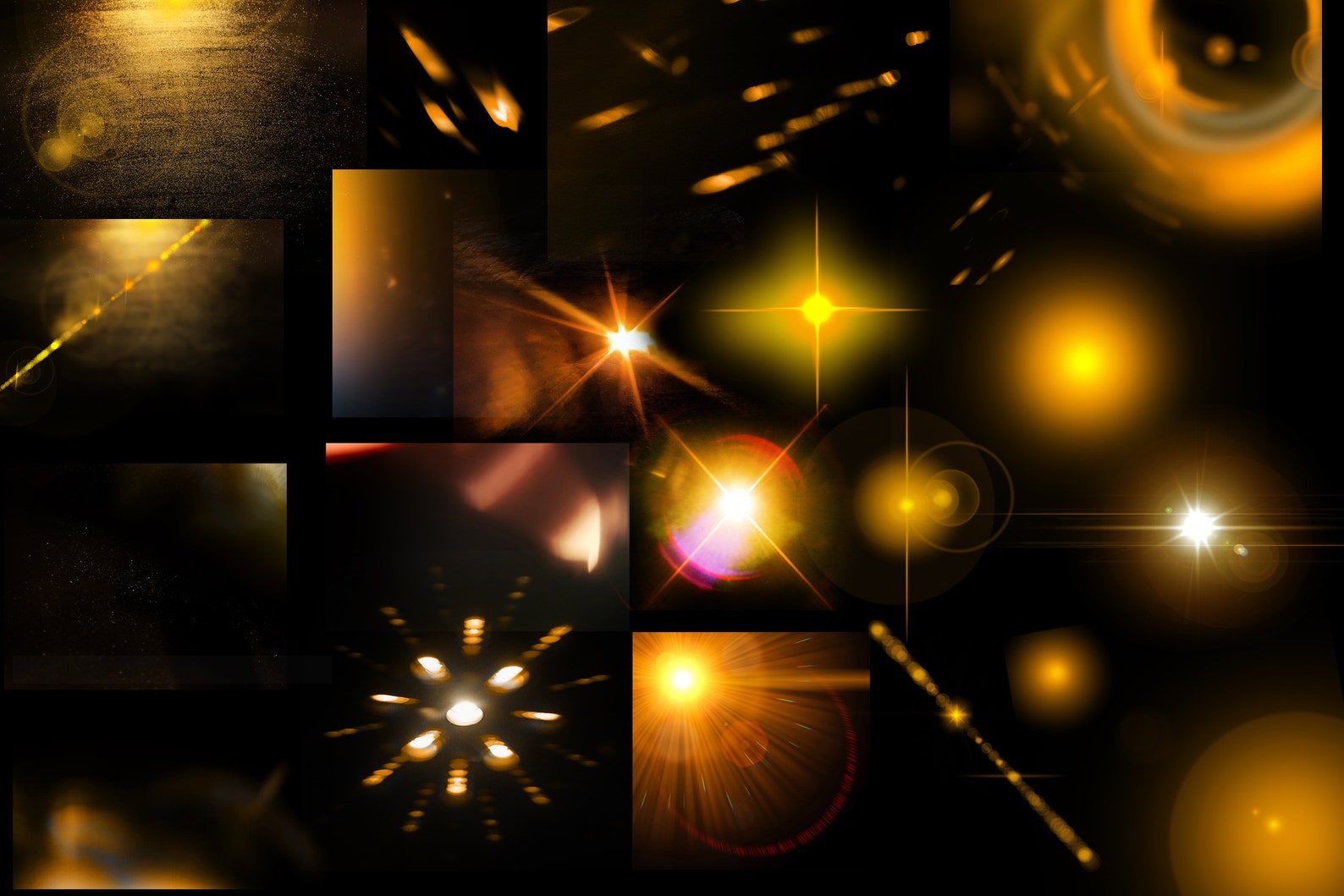 Lens Flare Overlays Sunlight Overlays Sun Overlays Flare - Etsy