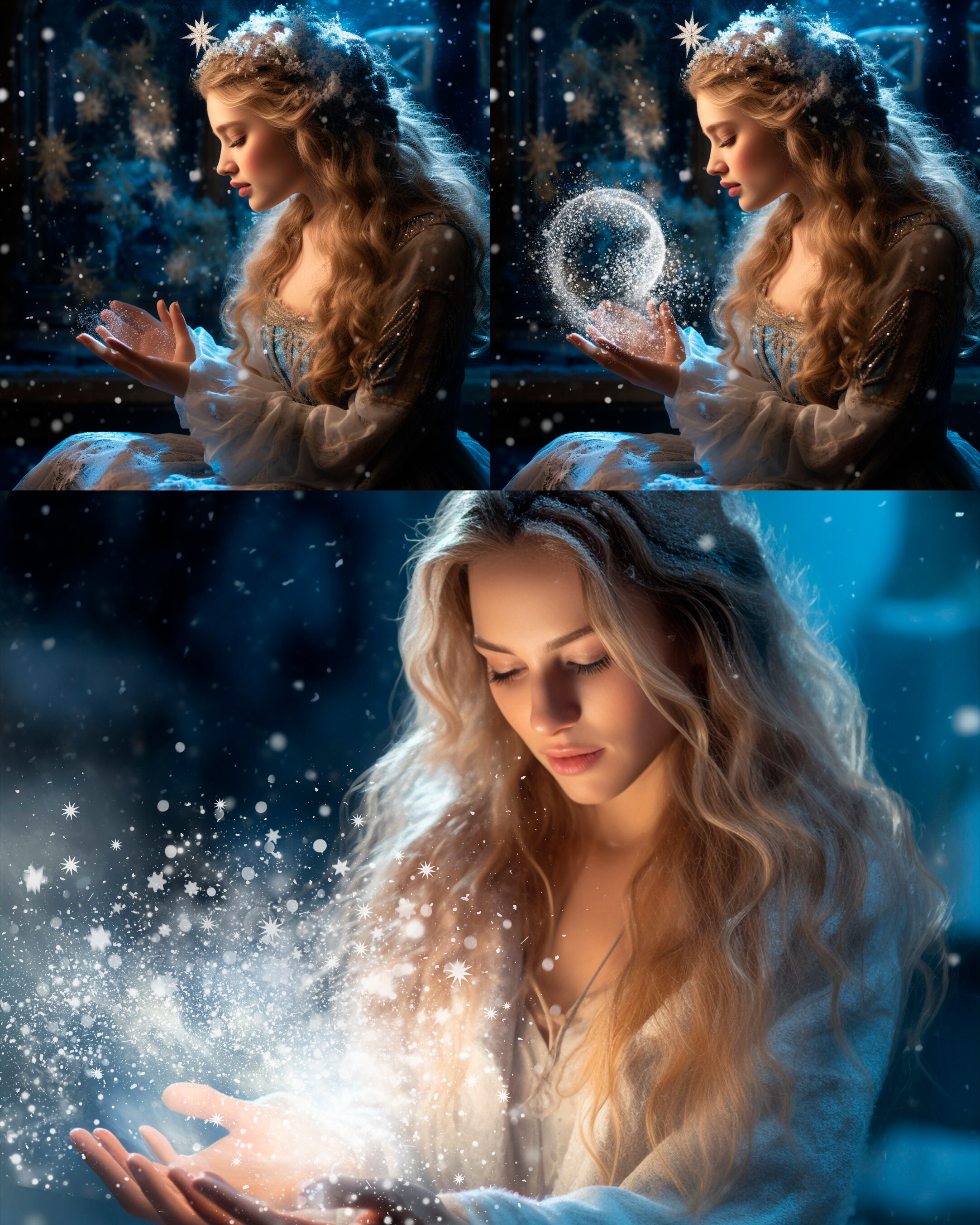 Snow Photo Overlays: Realistic Falling Snow, Winter Effects (PNG ...