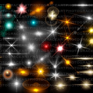 Glowing Light Flare Overlay, Lens Flare Overlays, Photoshop Overlay ...