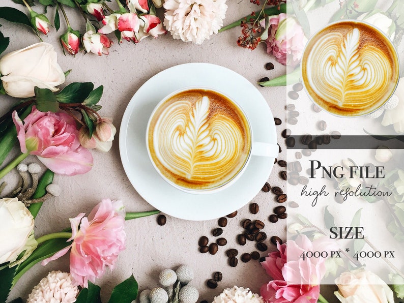 27 Coffee Overlays Coffee Art Overlay Latte Art Overlay - Etsy