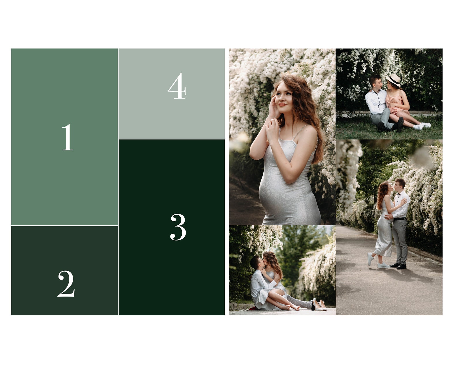 16x20 Photo Collage Template Bundle Photoshop Templates for | Etsy