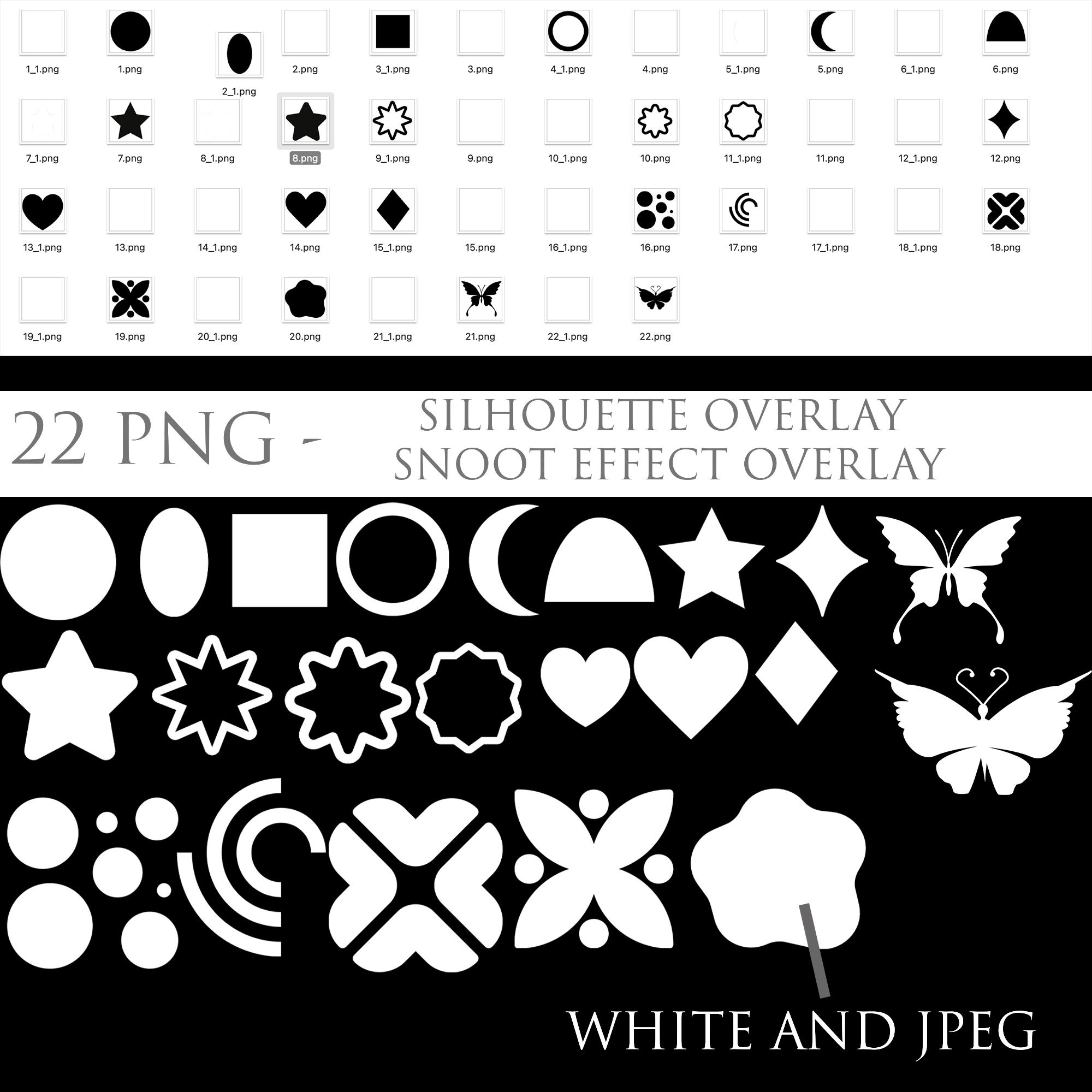 Silhouette Frame Overlay: Snoot Effect, Maternity Photography, Shadow ...