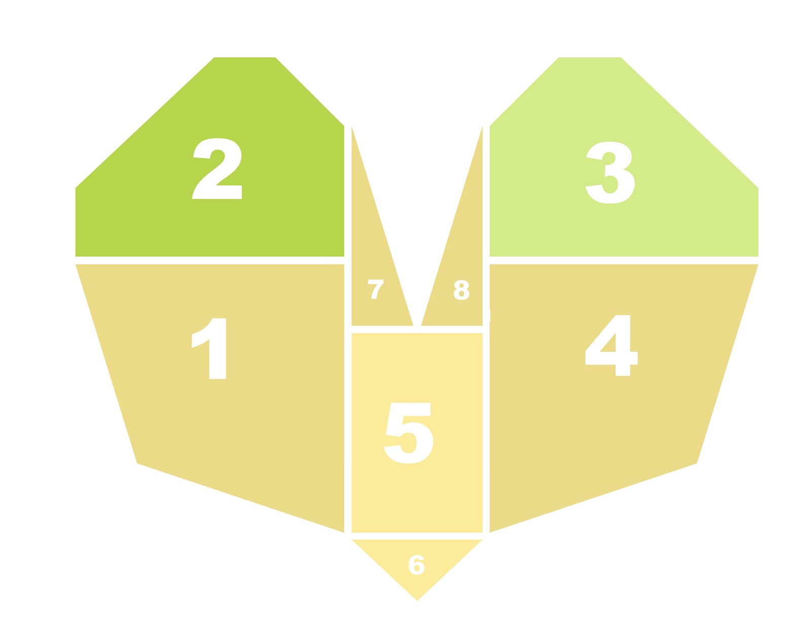 Heart Photo Collage Printable, Gift for Valentine's Day, Digital ...