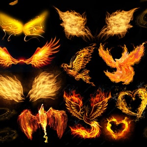 Fire Overlays, Fire Sparks Overlays, WINGS PNG, WINGS Bonfire Overlays ...