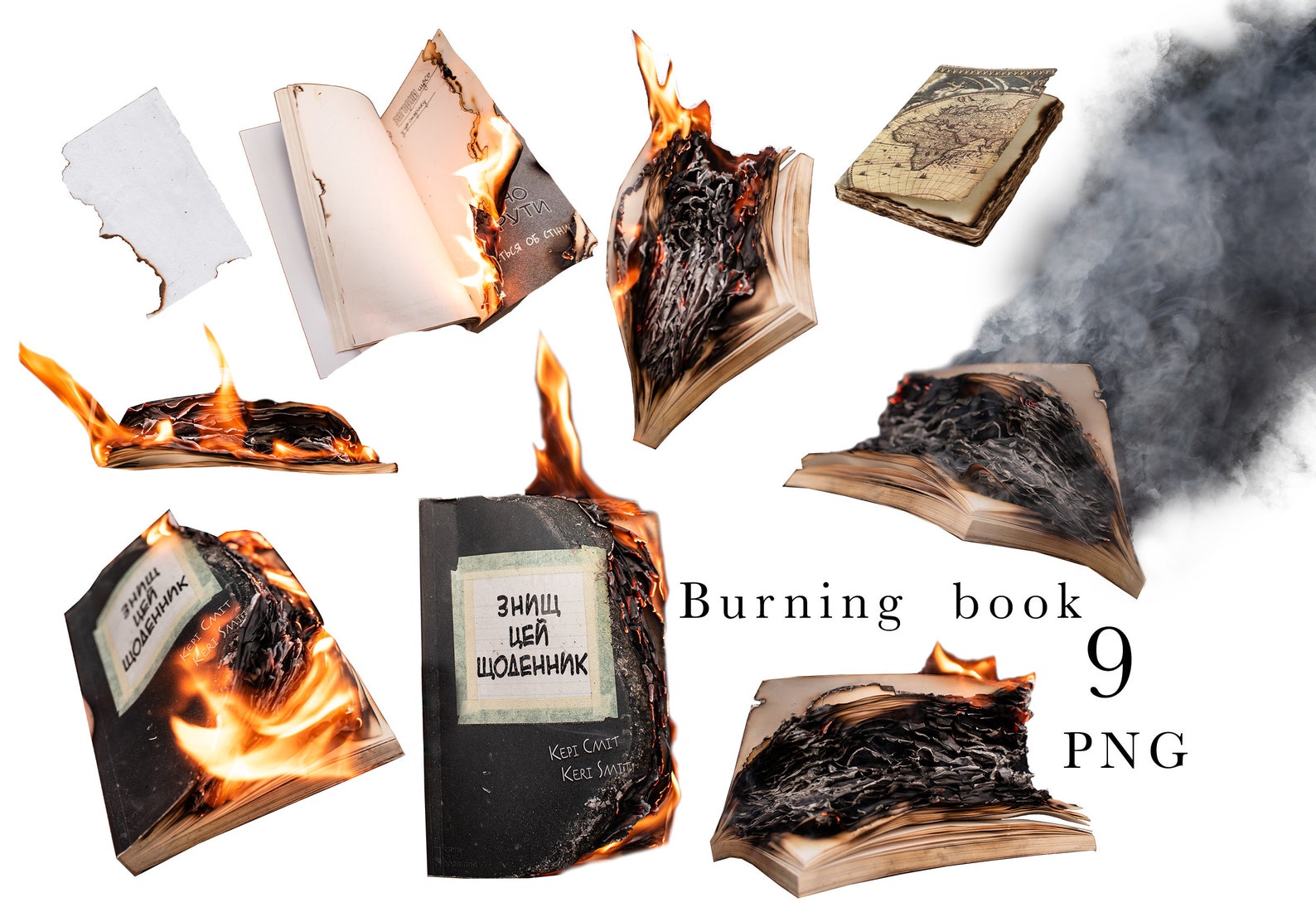 Burnt Paper Burning Newspaper Png Burning Book Png Burning - Etsy