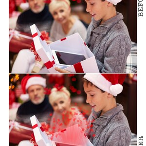 Magic Shine Box, Open Gift Lights, Magic Light Overlays, Light Png ...