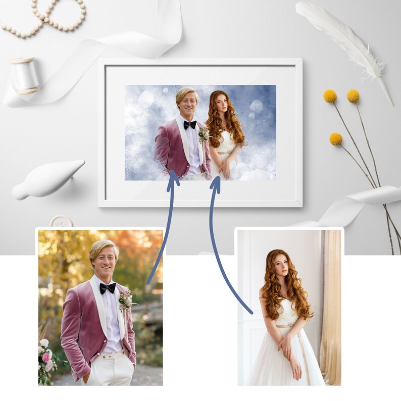 Combined Photos, Merge Multiple Photos, Add Loved One to Photo, Family ...