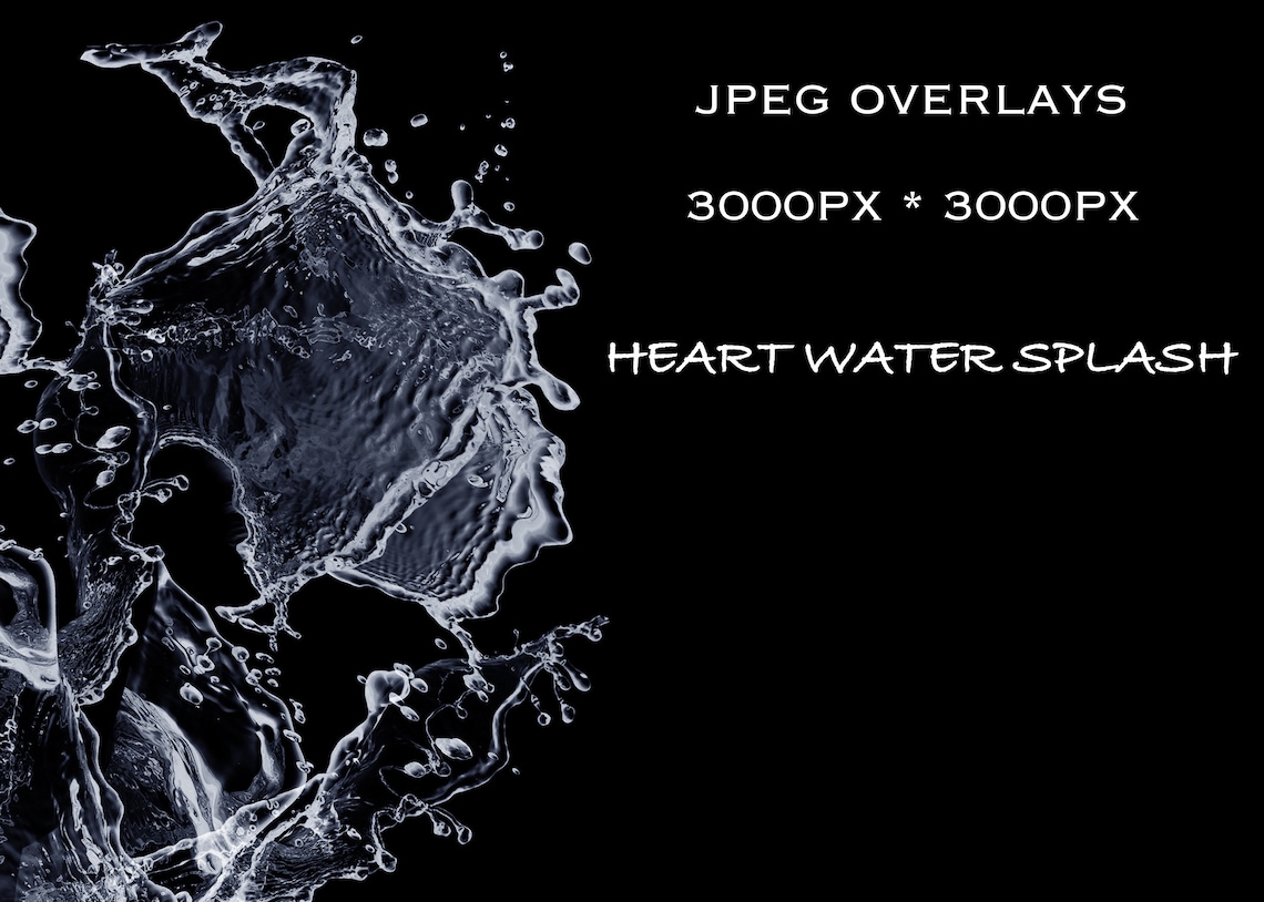 Water Splash Overlays Splash Png Water Splash Png Water - Etsy Canada