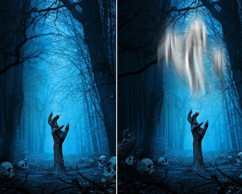 Ghost Overlay Ghost Png Halloween Ghost Clipart Flying - Etsy