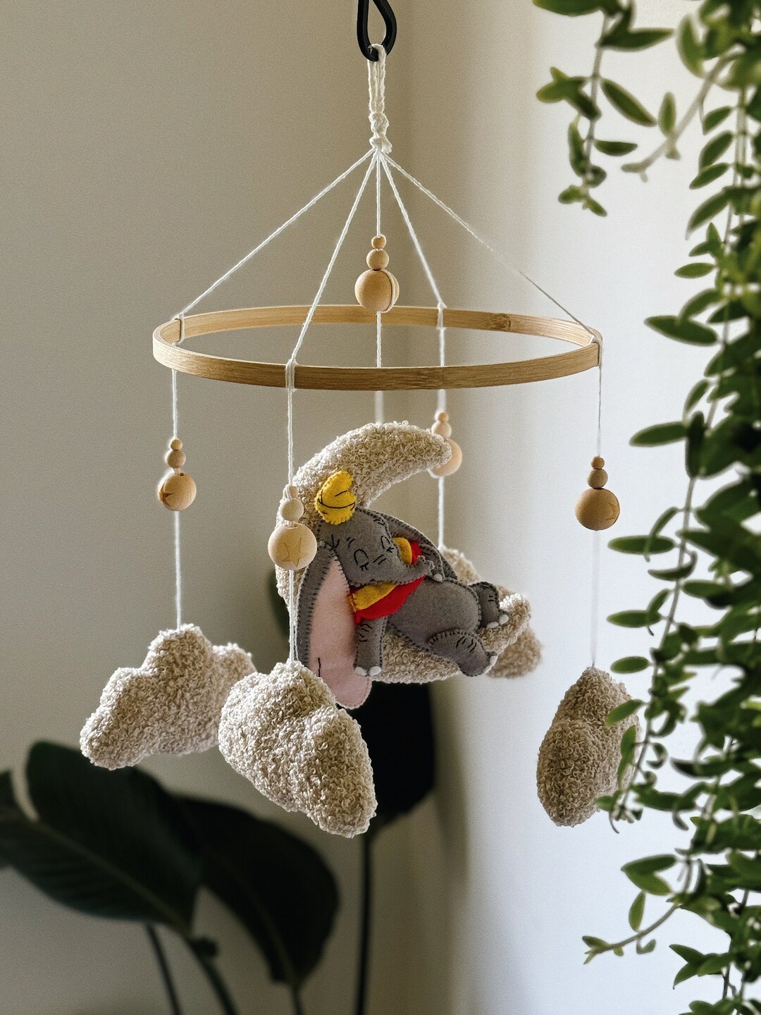 Baby Mobile Dumbo Nursery Decor Inspired by Disney Timothy Circus Tent ...