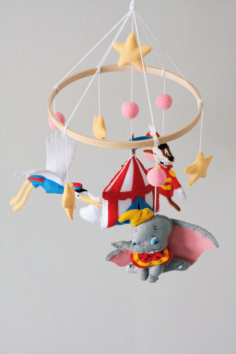 Baby Mobile Dumbo Nursery Decor Inspired by Disney Timothy - Etsy
