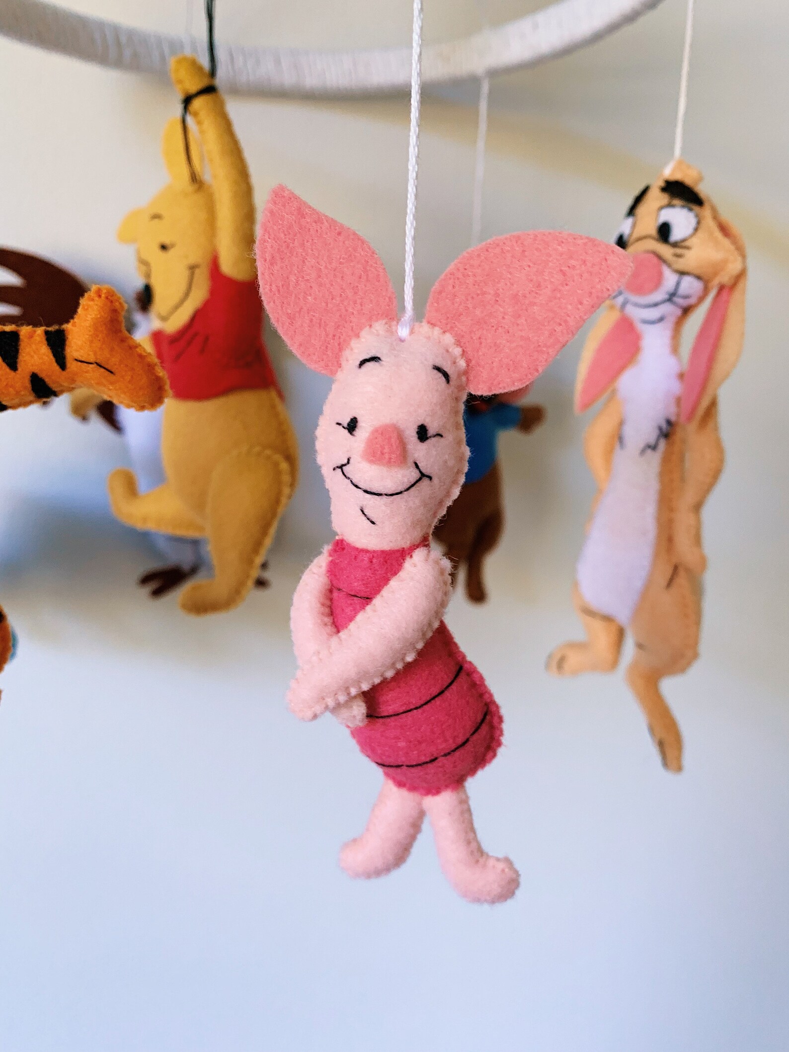 Baby Mobile Winnie the Pooh Tigger Eeyore Rabbit Roo Piglet - Etsy