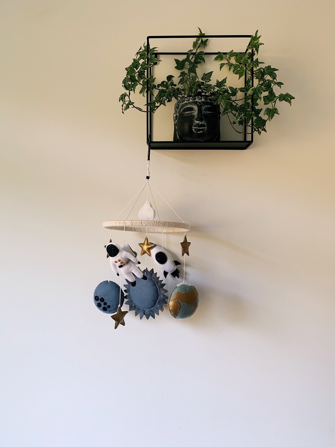 Space Mobile/rocket Plush /baby Mobile / Mobile for Newborns / - Etsy