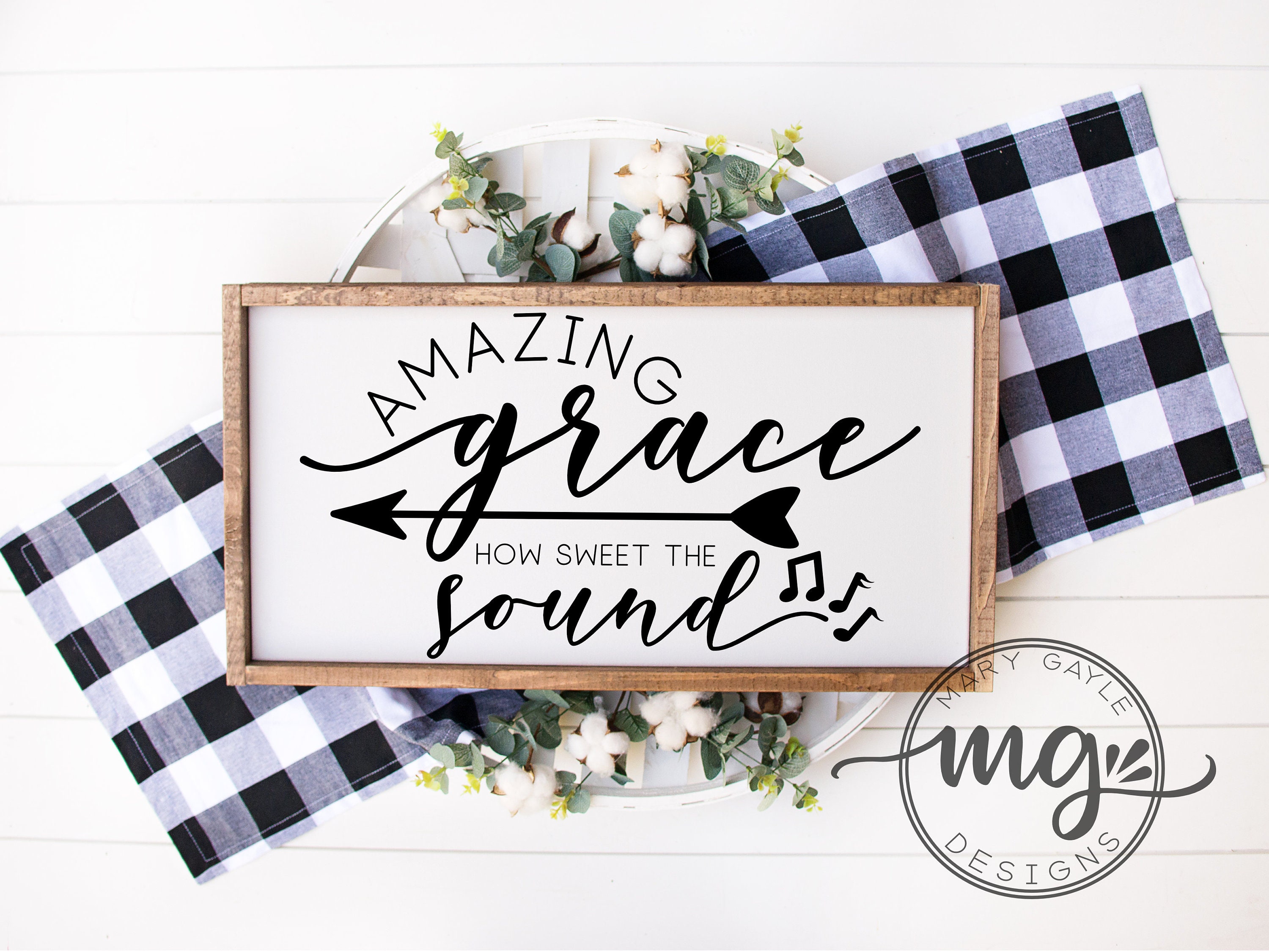 Amazing Grace SVG - Scripture SVG - Song SVG - Cutting File - Instant ...