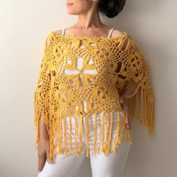 Summer Poncho - Etsy