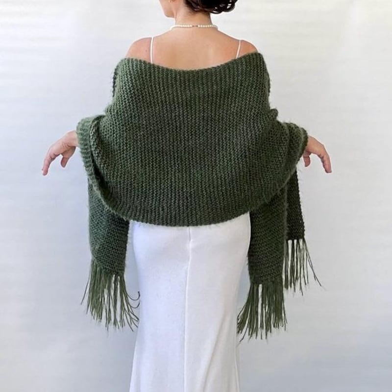 Fall Wedding Shawl - Etsy