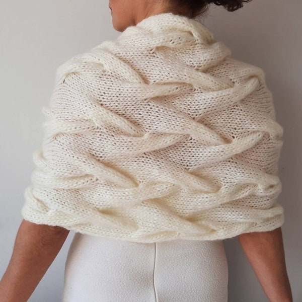 Ivory Wedding Shawl - Etsy
