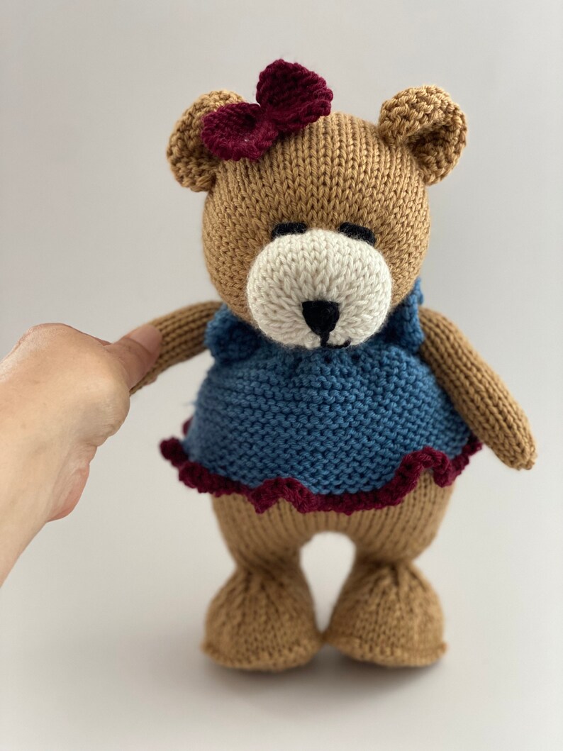 SOFT TOY Knitting Pattern. Teddy Bear. Teddy Toy. Bear Toy - Etsy
