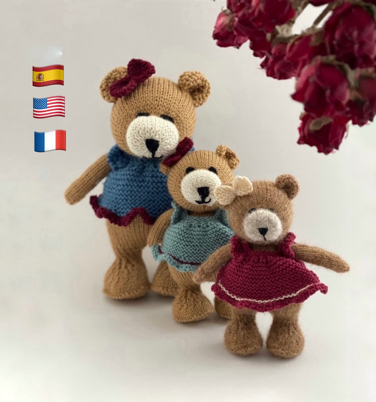 SOFT TOY Knitting Pattern. Teddy Bear. Teddy Toy. Bear Toy - Etsy