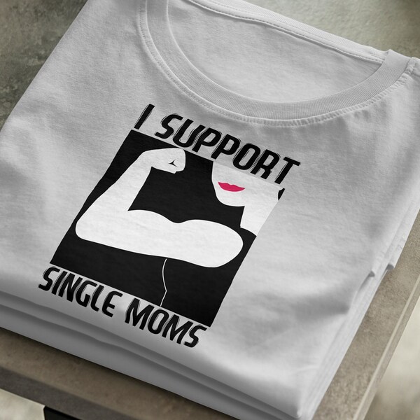 I Support Single Mom - Etsy