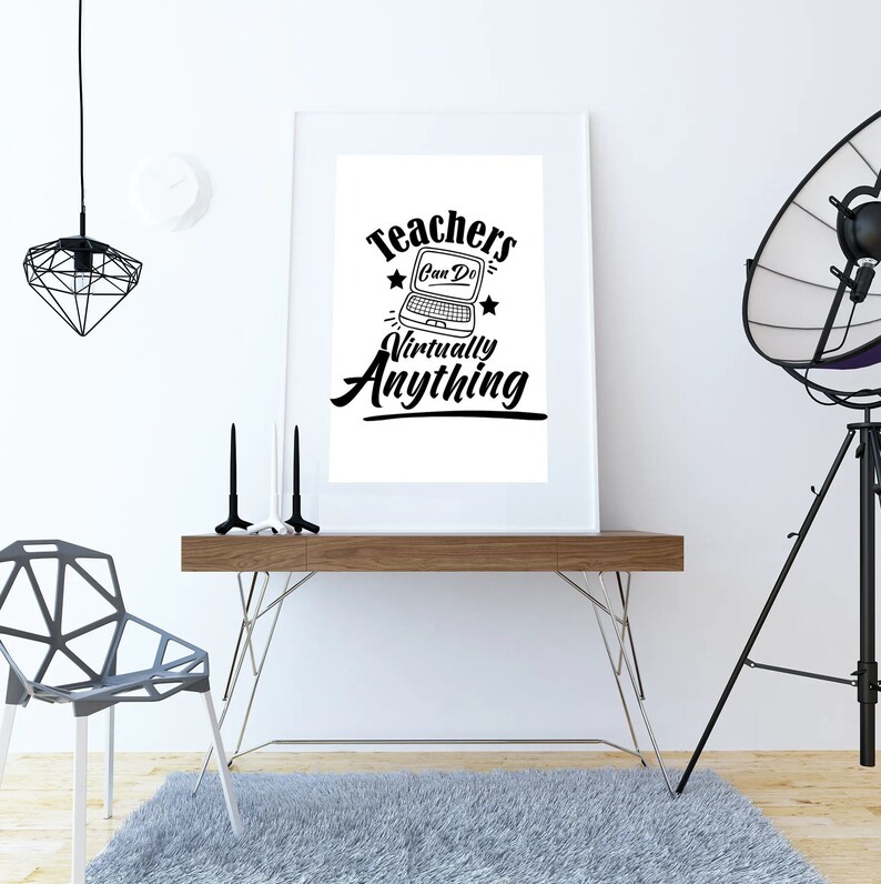 Teachers Can Do Virtually Anything Svg Sublimation, Funny Christmas ...
