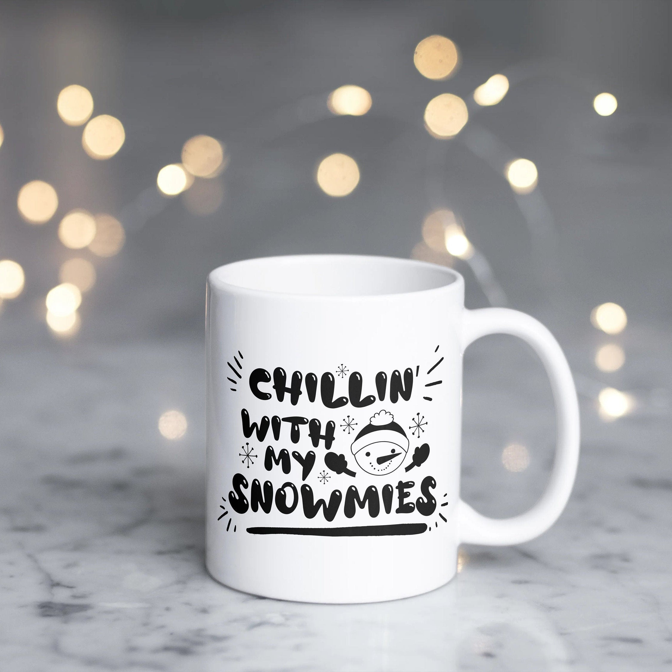 Chillin' With My Snowmies Svg My 1st First Christmas | Etsy