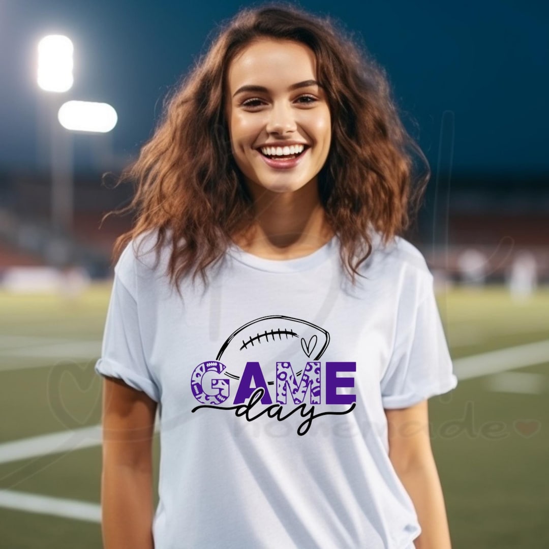 Custom Team Colors Football Game Day Sweatshirt - Etsy