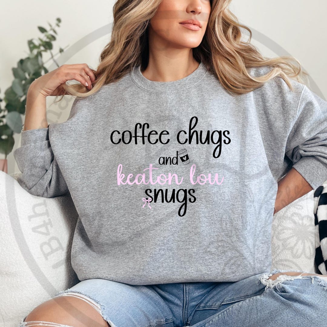 Custom Funny New Mom Sweatshirt: Coffee Chugs and Baby Snugs - Etsy