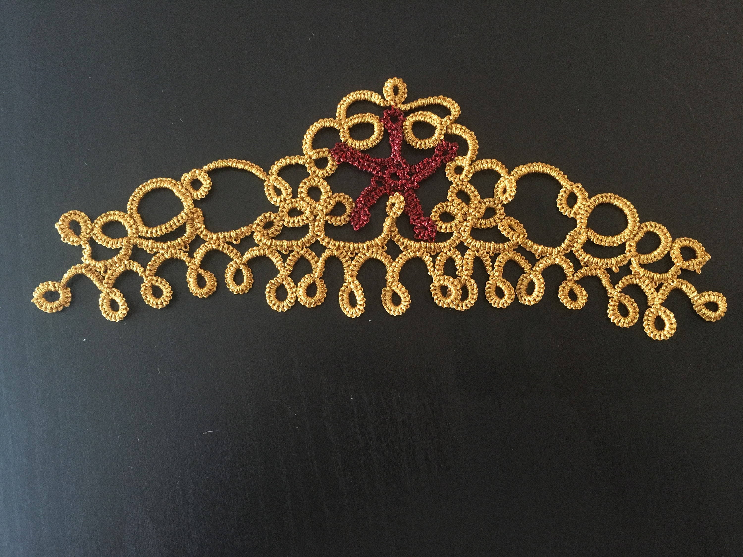 Tatting Pattern Diana Prince Wonder Woman Tiara - Etsy