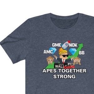 Wallstreetbets Shirt| GME| WSB Shirt| to the Moon Shirt| Funny Trending ...