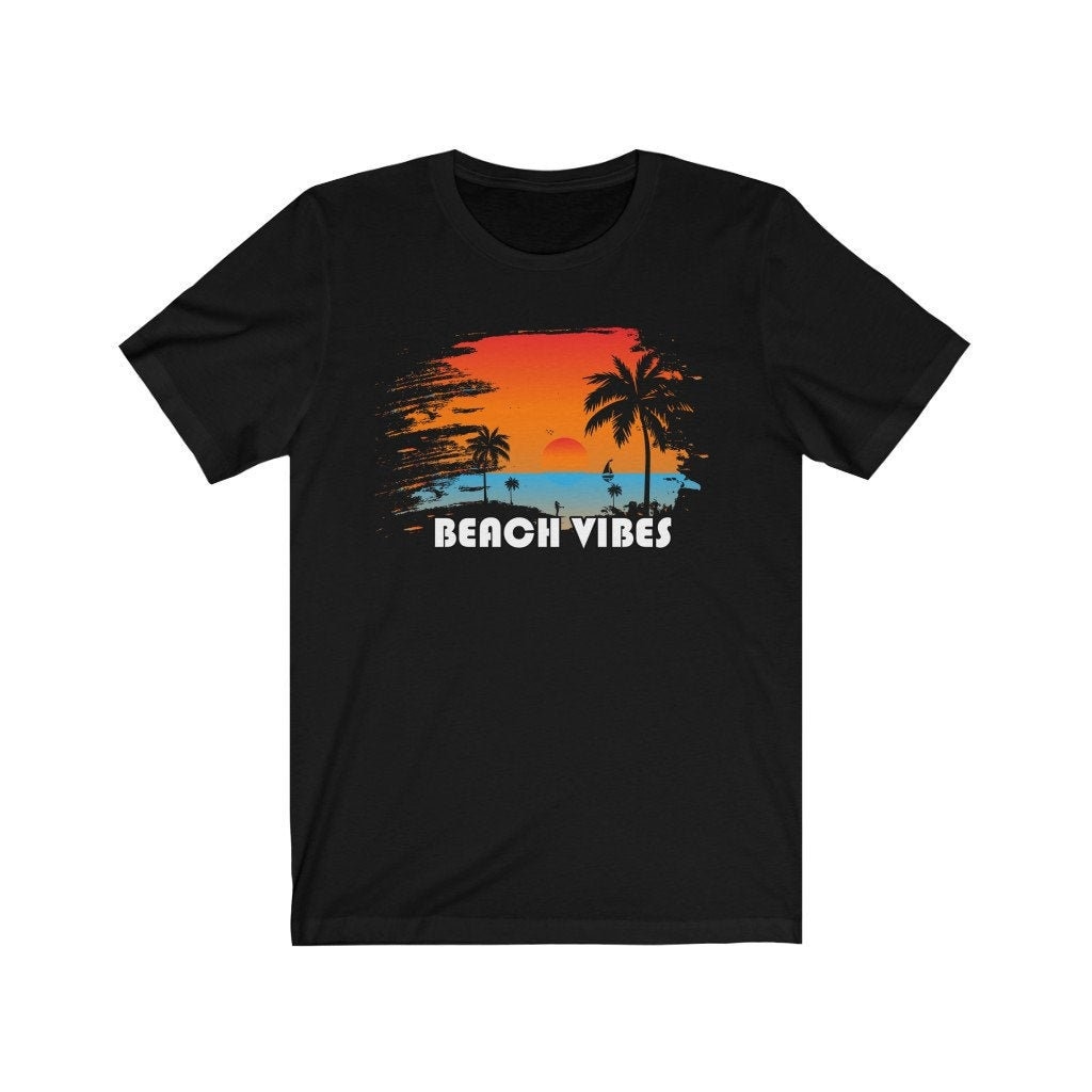Beach Vibes Shirt Retro Surfing Shirt Gift for Surfer Retro | Etsy