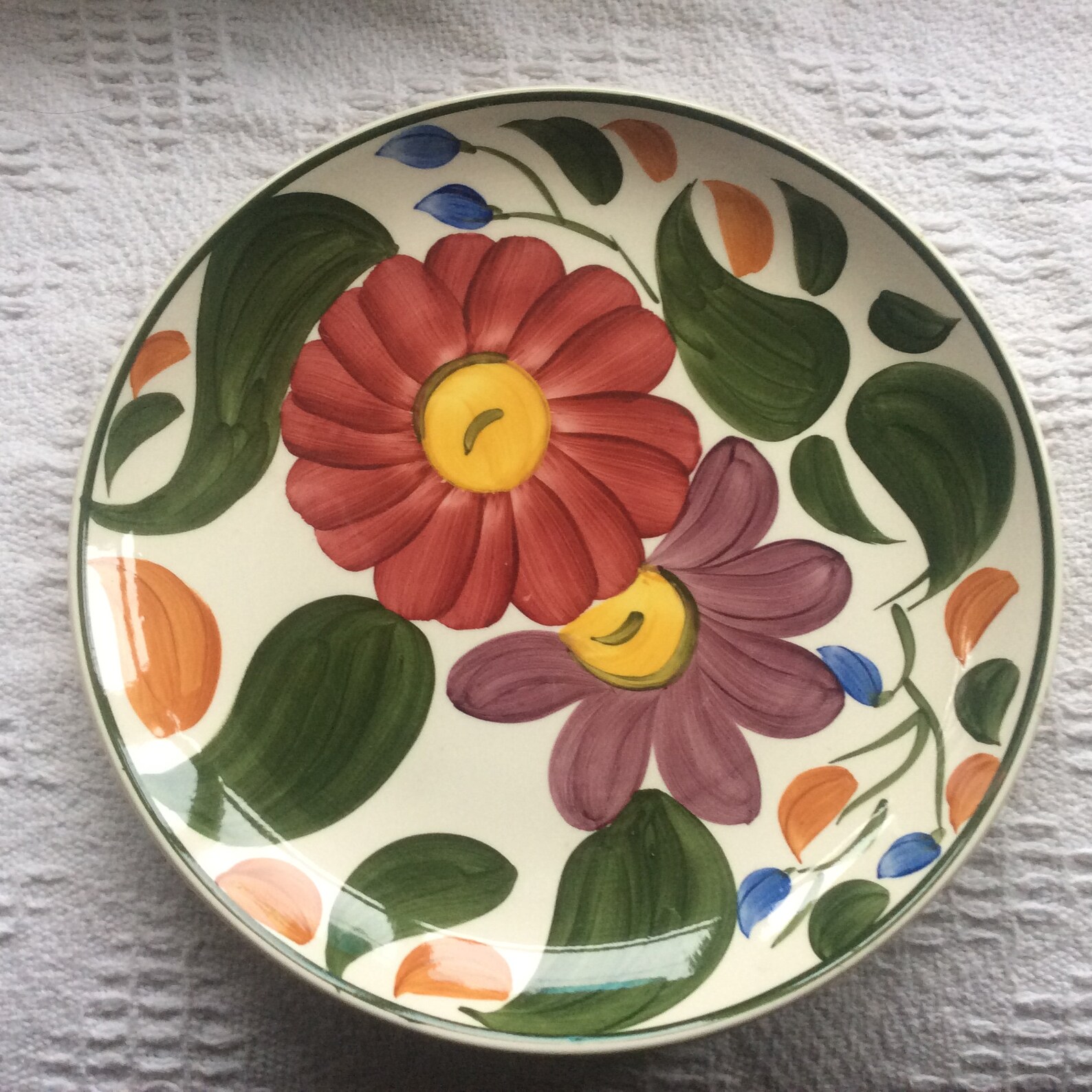 Vintage Wade Royal Victoria Pottery Handpainted Plate 1950s - Etsy