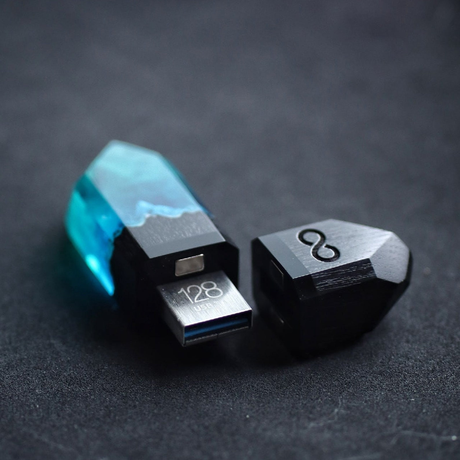 3.1 USB Flash Drive Anniversary Gift Glow in the Dark Engraved | Etsy