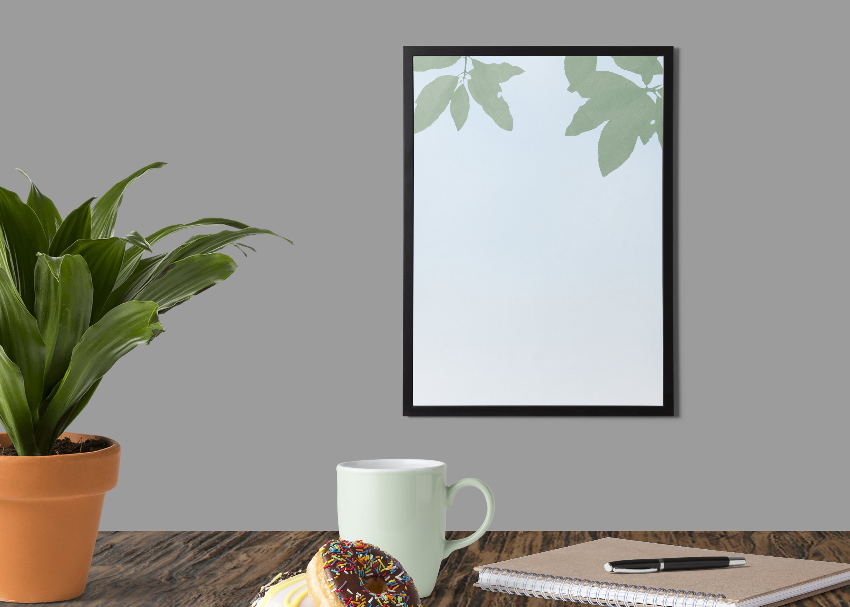 Tree Branch Print, Botanical Print, Nature Print, Green Wall Art, Home ...