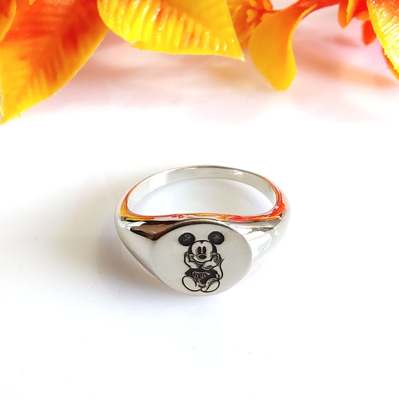Mickey Mouse Ring - Etsy