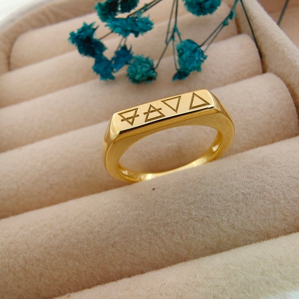 Earth Elements Ring - Etsy