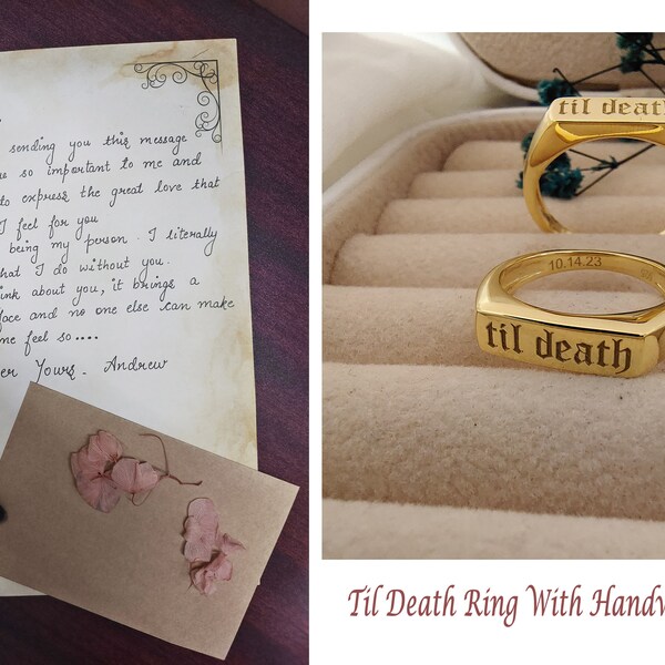 Death Note Ring - Etsy