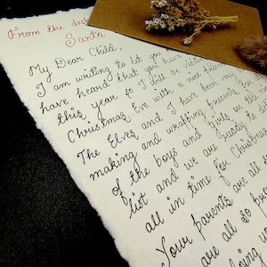 Personalized Handwritten Letter, Handwriting Note, Christmas Gifts ...