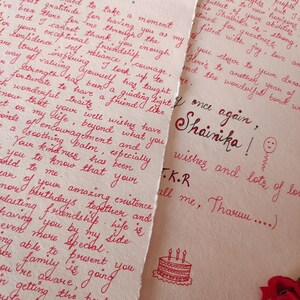 Personalized Handwritten Letter, Handwriting Note, Christmas Gifts ...