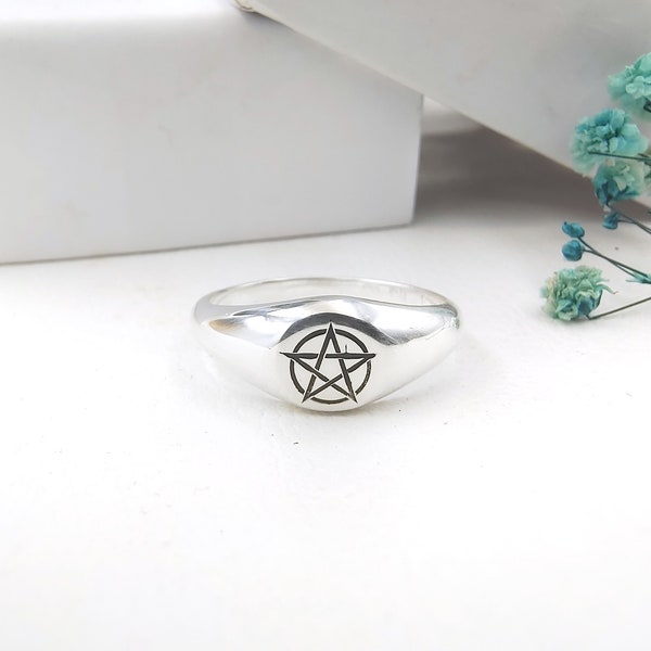 Wiccan Ring - Etsy