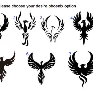 Phoenix Necklace, Silver Phoenix Pendant, Personalized Engraved Disk ...