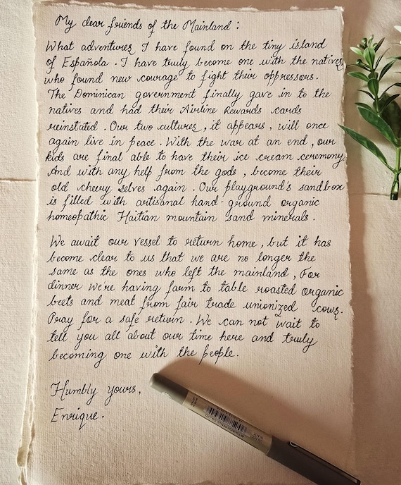 Handwritten Letters
