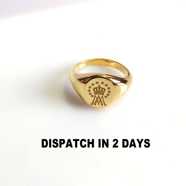 Marian Consecration Ring - Etsy