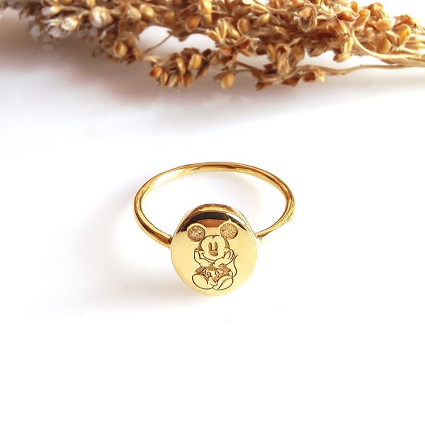 Mickey Mouse Ring - Etsy